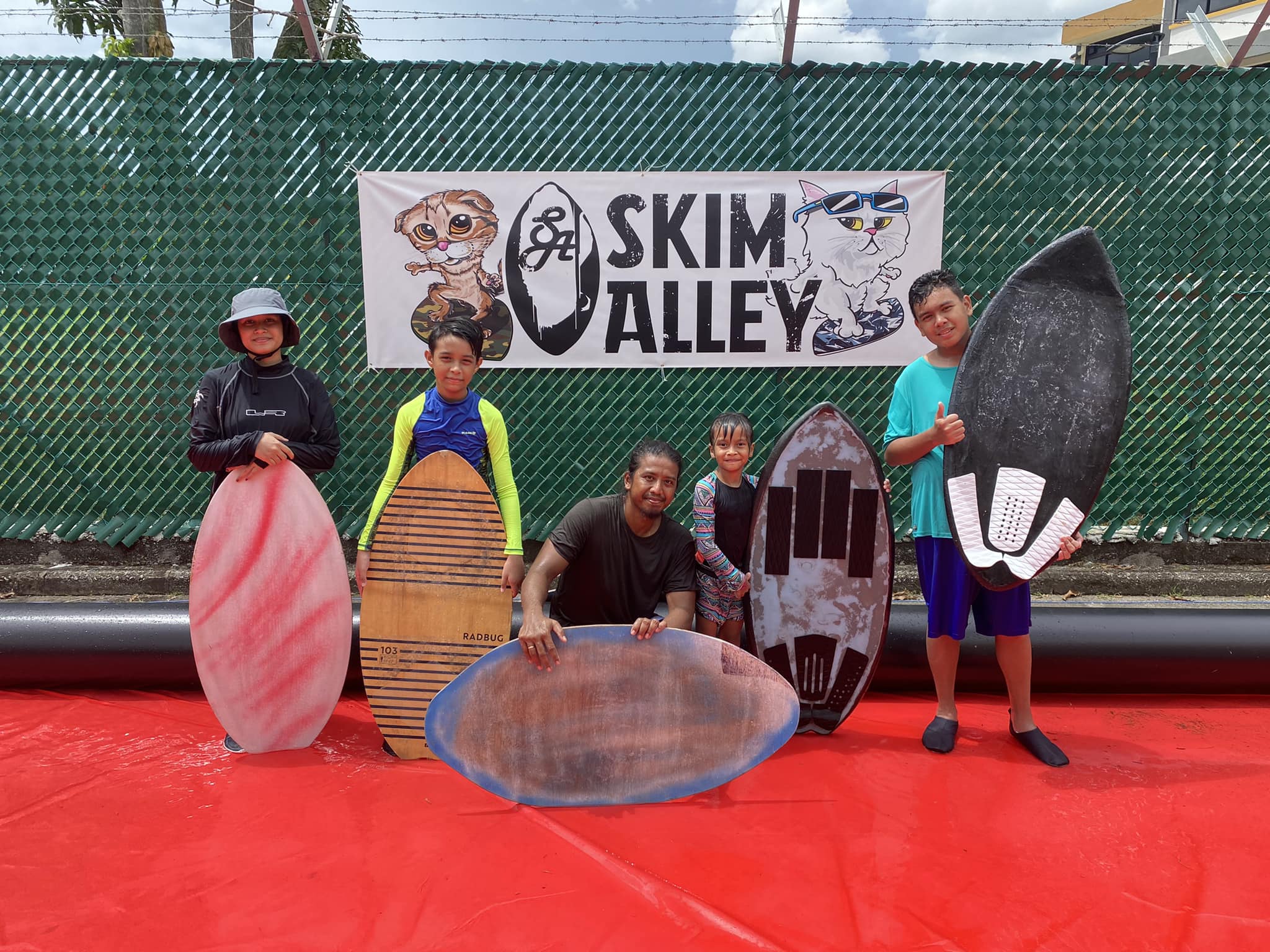Skim Alley @ Tas Holiday Bungalow