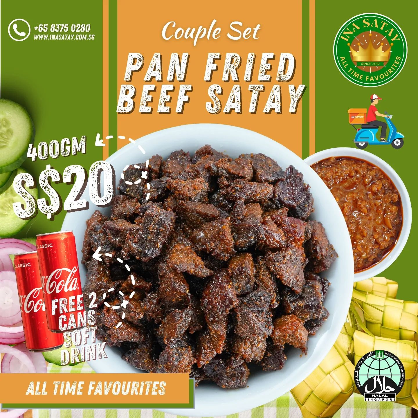 INA Satay @ Food Xchange @ Admiralty