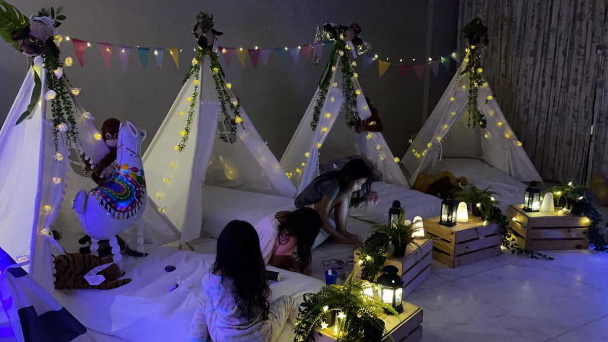 Sleepover Campcation in Your House @ No Address