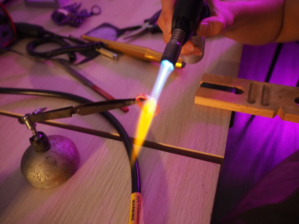 Silversmithing Workshop in Singapore @ Loving Hut