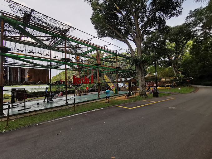 Houbii Spot Rope Course at Zoo @ Singapore Zoo