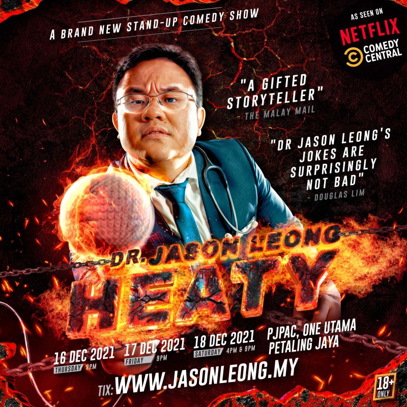 Dr Jason Leong: BRAIN DRAIN WORLD TOUR in Singapore 2023 | Stand Up ...