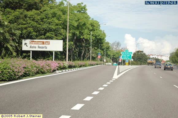 Tampines Expressway (TPE) Exit 2 Images Singapore Highway Images