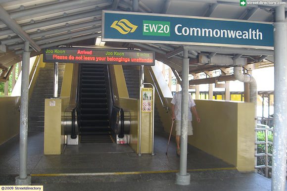 Commonwealth MRT (EW20) - Entrance/Exit A Image Singapore