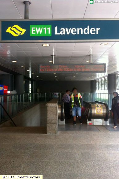 Lavender MRT Station (EW11) Image Singapore